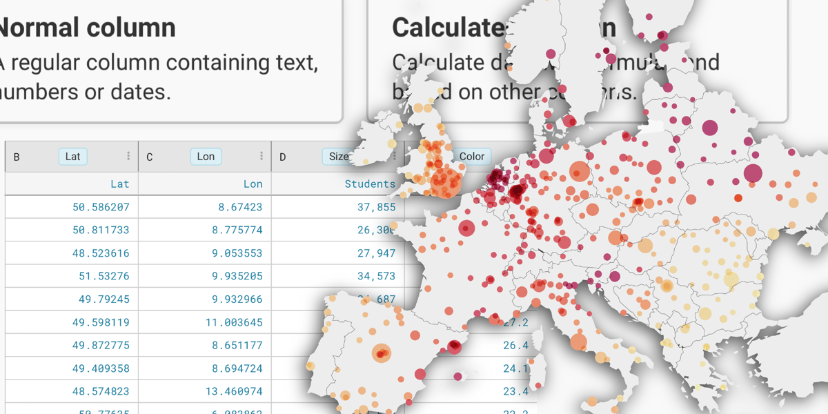 New: Create symbol maps with our redesigned data upload step ...