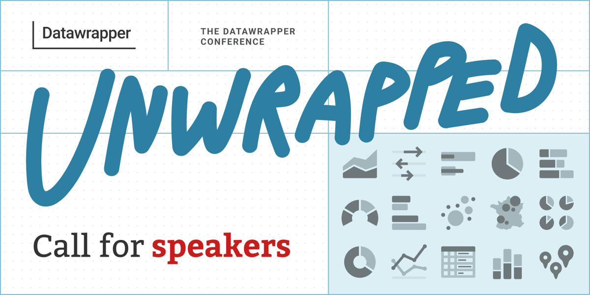 Speak at Unwrapped, the Datawrapper conference! | Datawrapper Blog