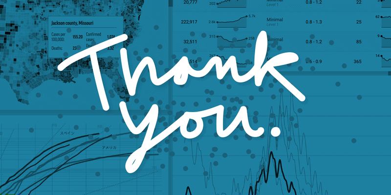 You’ve informed the public with visualizations about the coronavirus ...