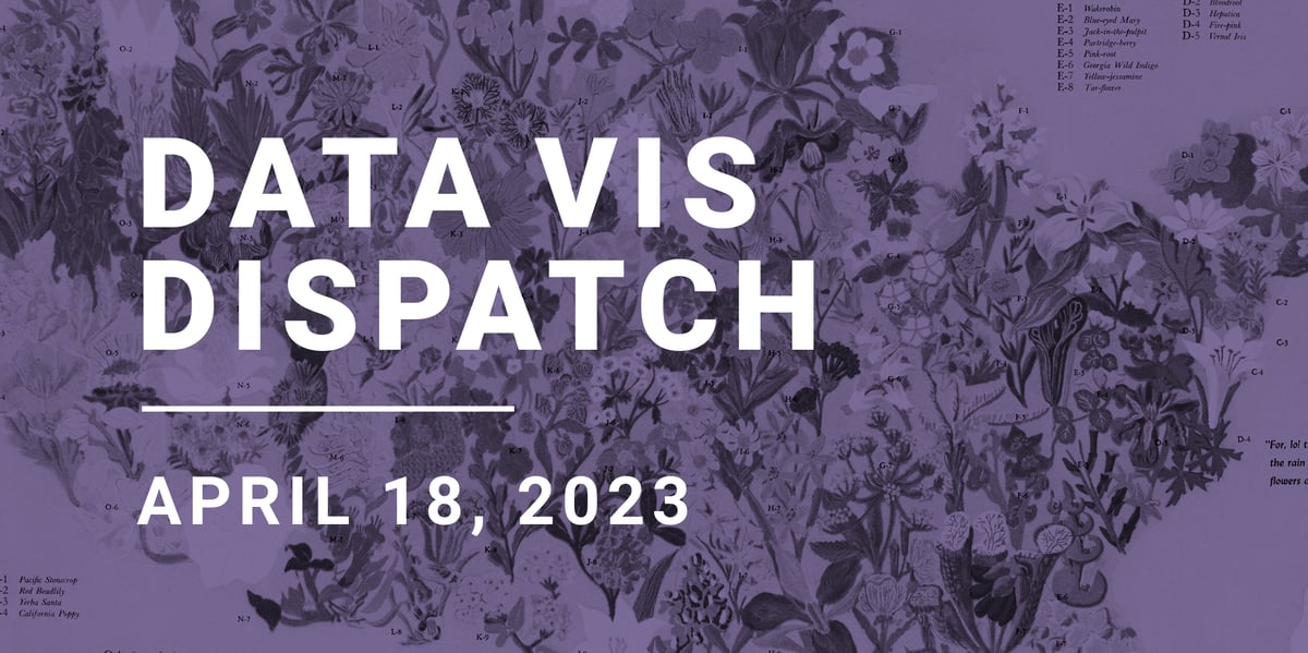 Data Vis Dispatch, April 18 | Datawrapper Blog