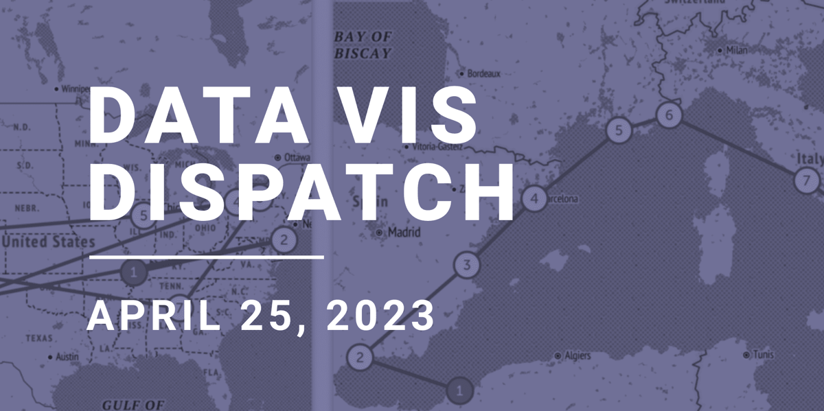 Data Vis Dispatch, April 25 | Datawrapper Blog