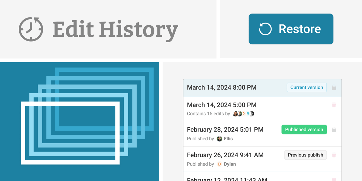 Introducing edit history: Restore past versions of your visualizations | Datawrapper Blog