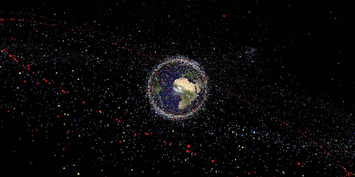 The minefield in Earth’s orbit | Datawrapper Blog